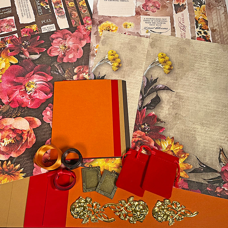 Coming Up Roses Page Kit – Club Scrap