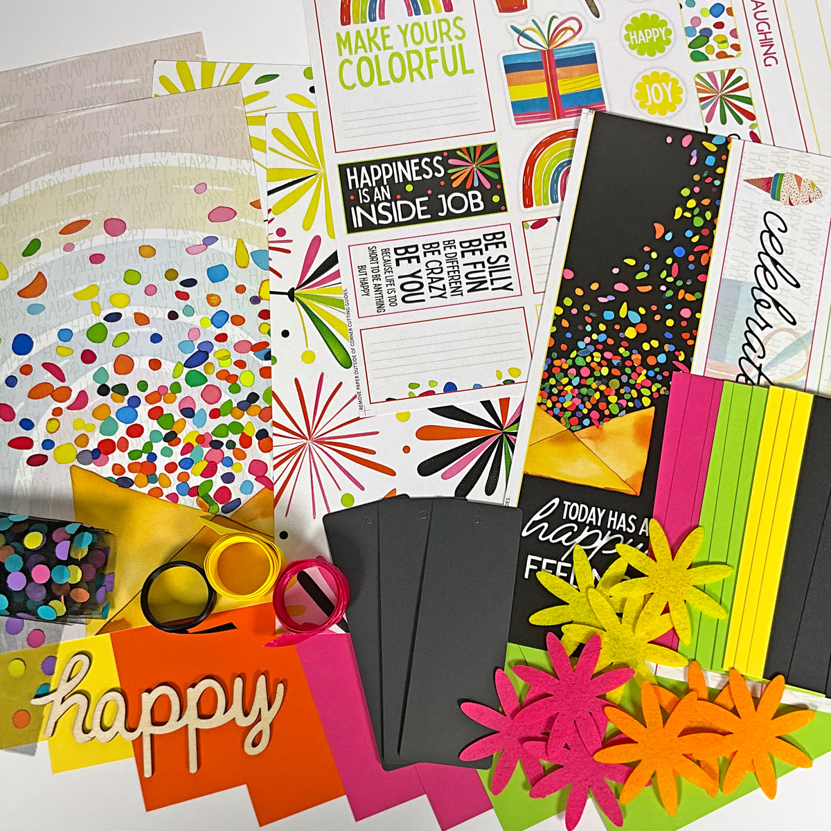 Happy Life Page Kit – Club Scrap