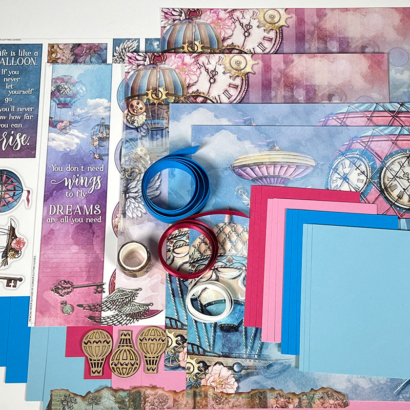 Take Flight Page Kit – Club Scrap