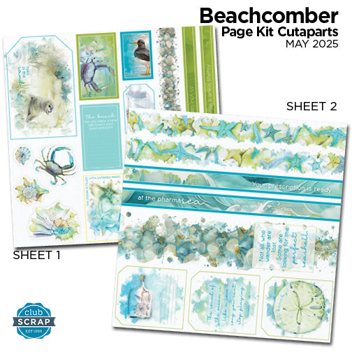 Beachcomber Page Cutaparts – Club Scrap