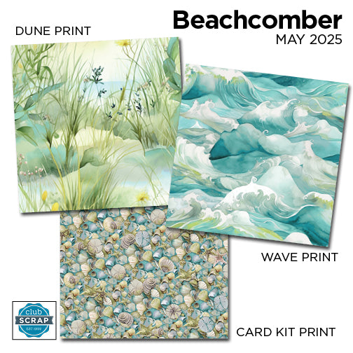 Beachcomber 12x12 Prints – Club Scrap