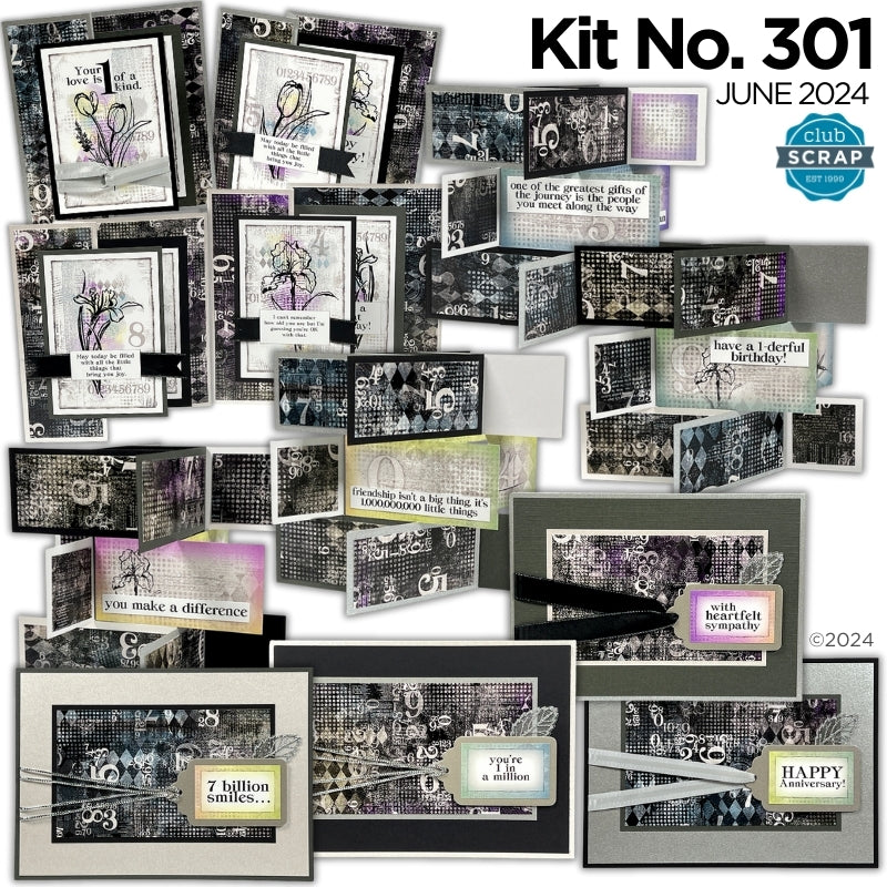 Kit No. 301 Card Kit – Club Scrap