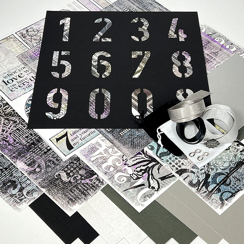 Kit No. 301 Numbers Die Cut – Club Scrap