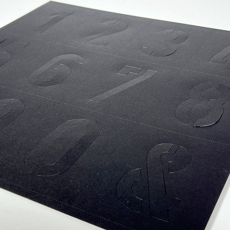 Kit No. 301 Numbers Die Cut – Club Scrap