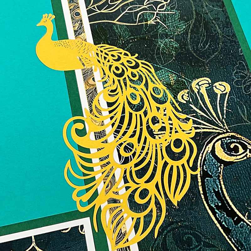 Inspired Laser Cut Peacocks – Club Scrap