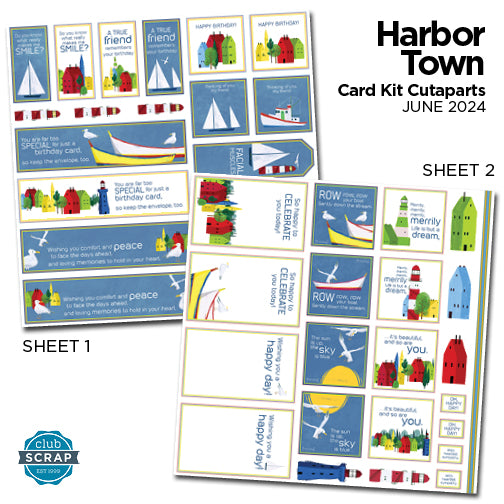 Harbor Town Card Cutaparts – Club Scrap