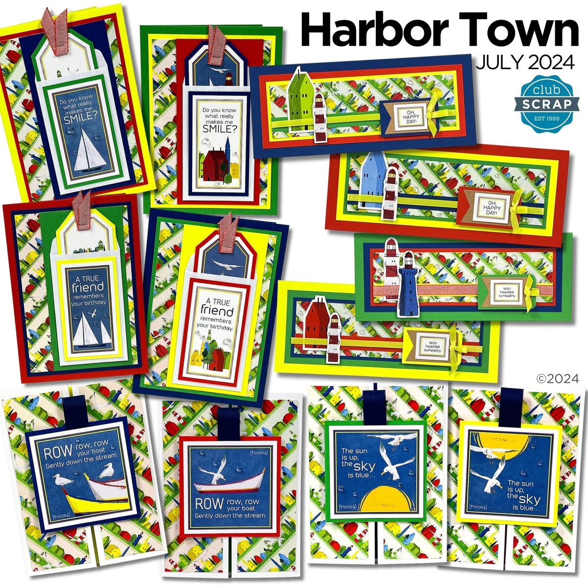Harbor Town Card Kit – Club Scrap