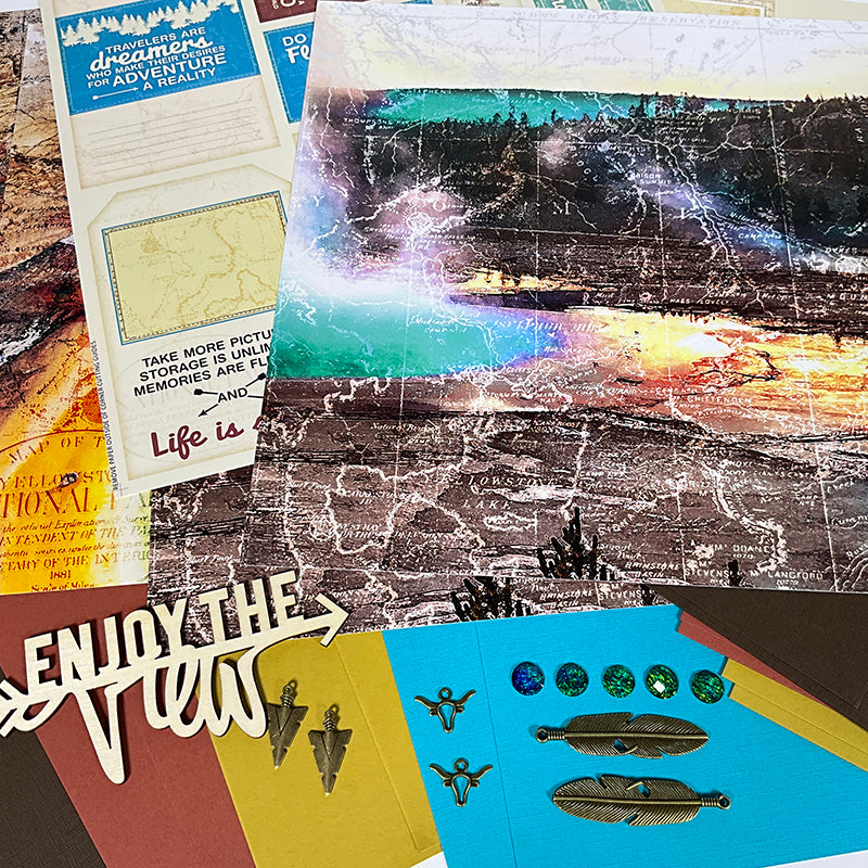 Yellowstone Page Kit – Club Scrap
