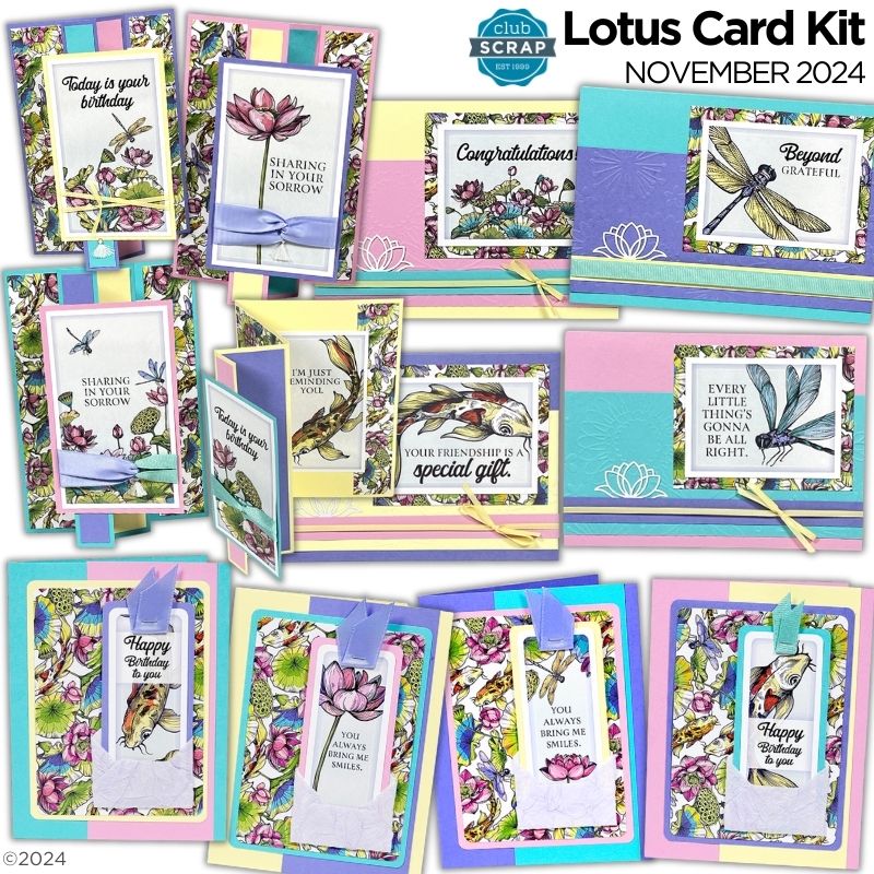 Lotus Card Kit – Club Scrap