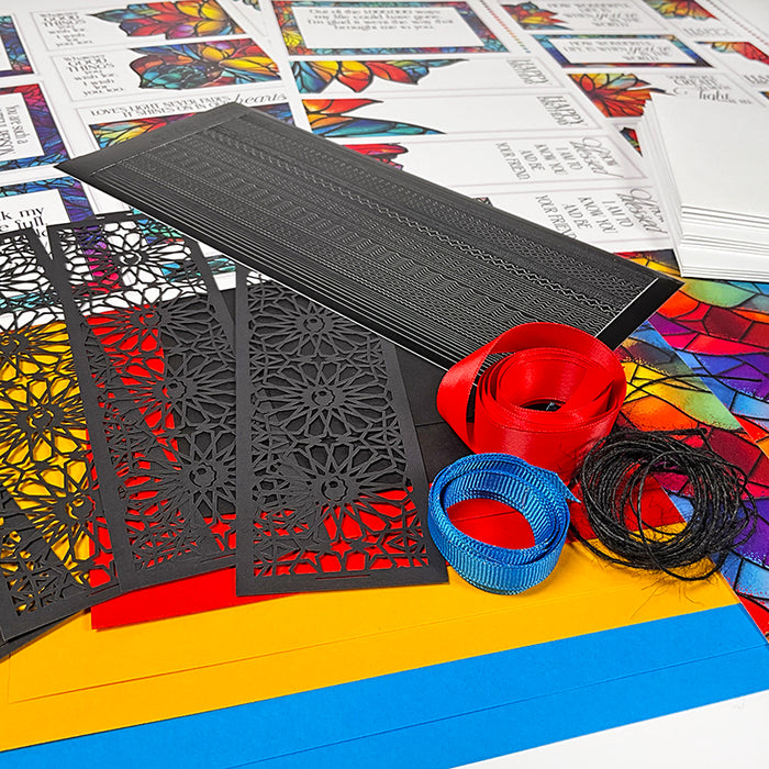 Stained Glass Card Kit
