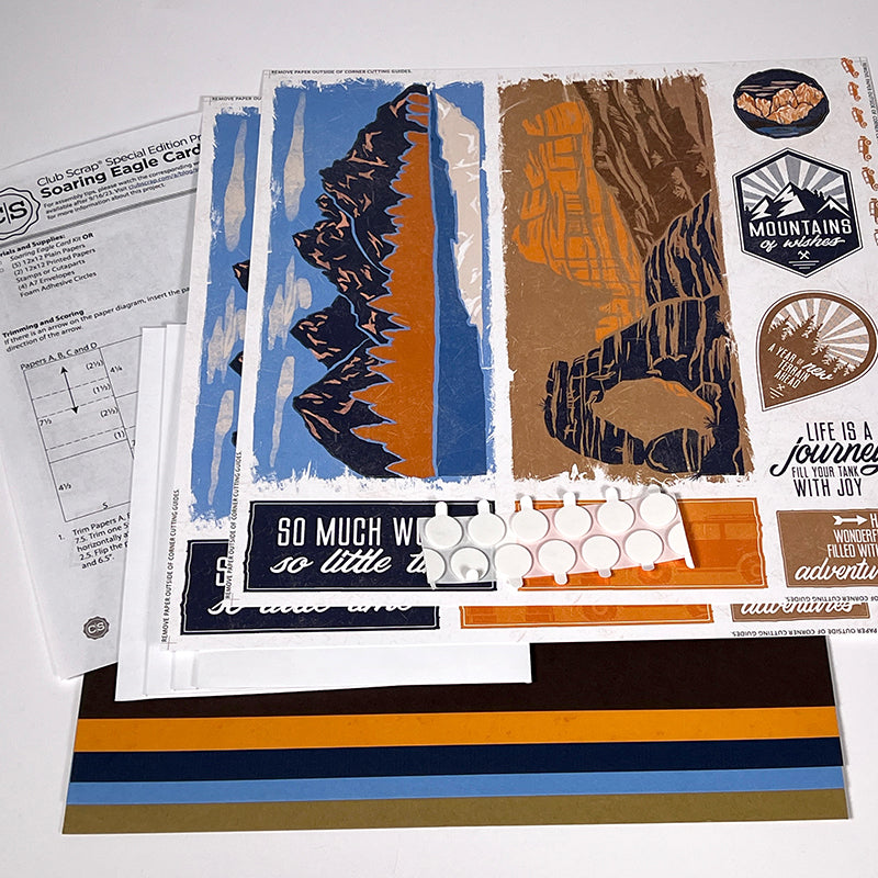 Soaring Eagle Craft Along Kit – Club Scrap