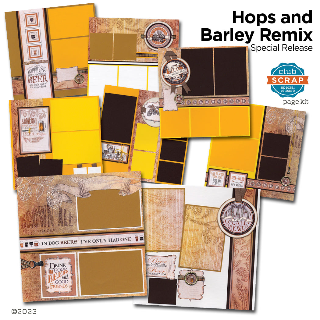 Hops and Barley Remix Page Kit – Club Scrap