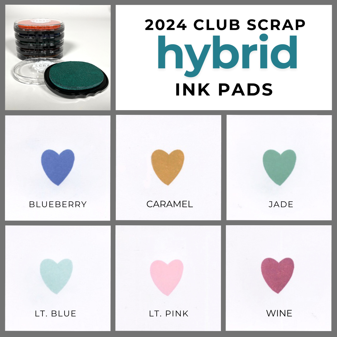 CS Hybrid Ink Pads - New Colors 2024 – Club Scrap