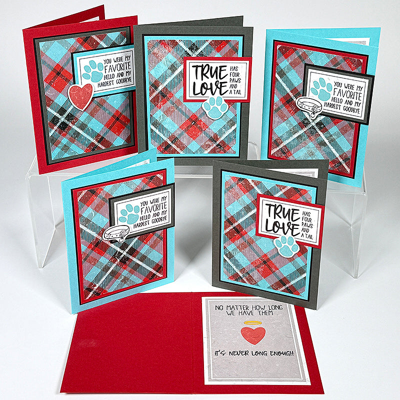 Card Making by the Batch 12x12 Text Weight Print – Club Scrap