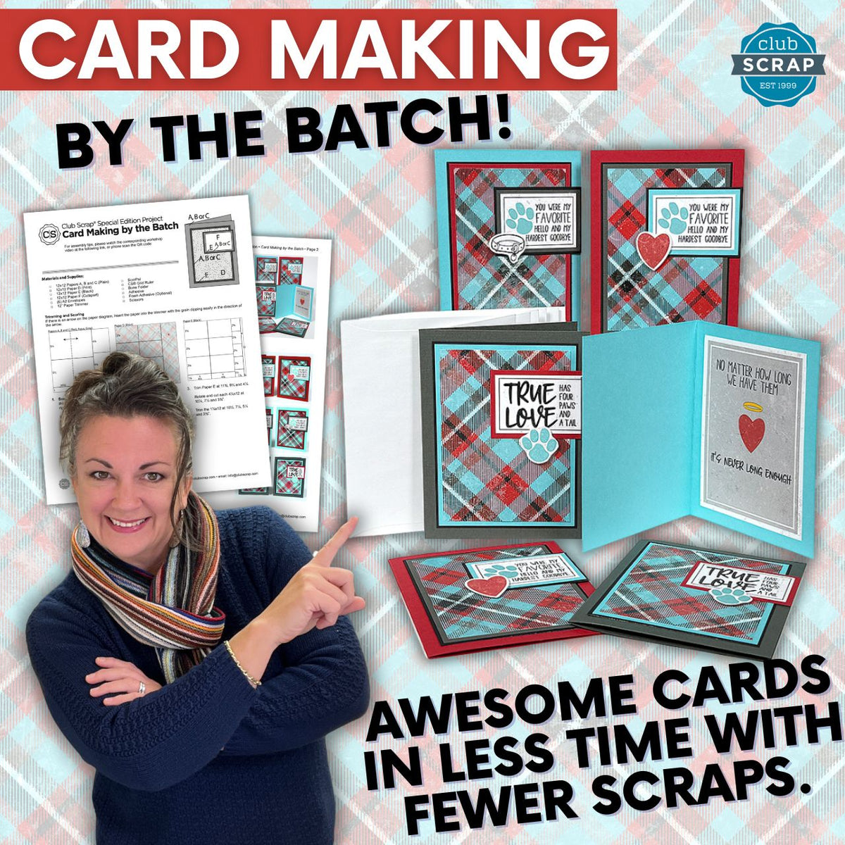 Card Making by the Batch – Club Scrap