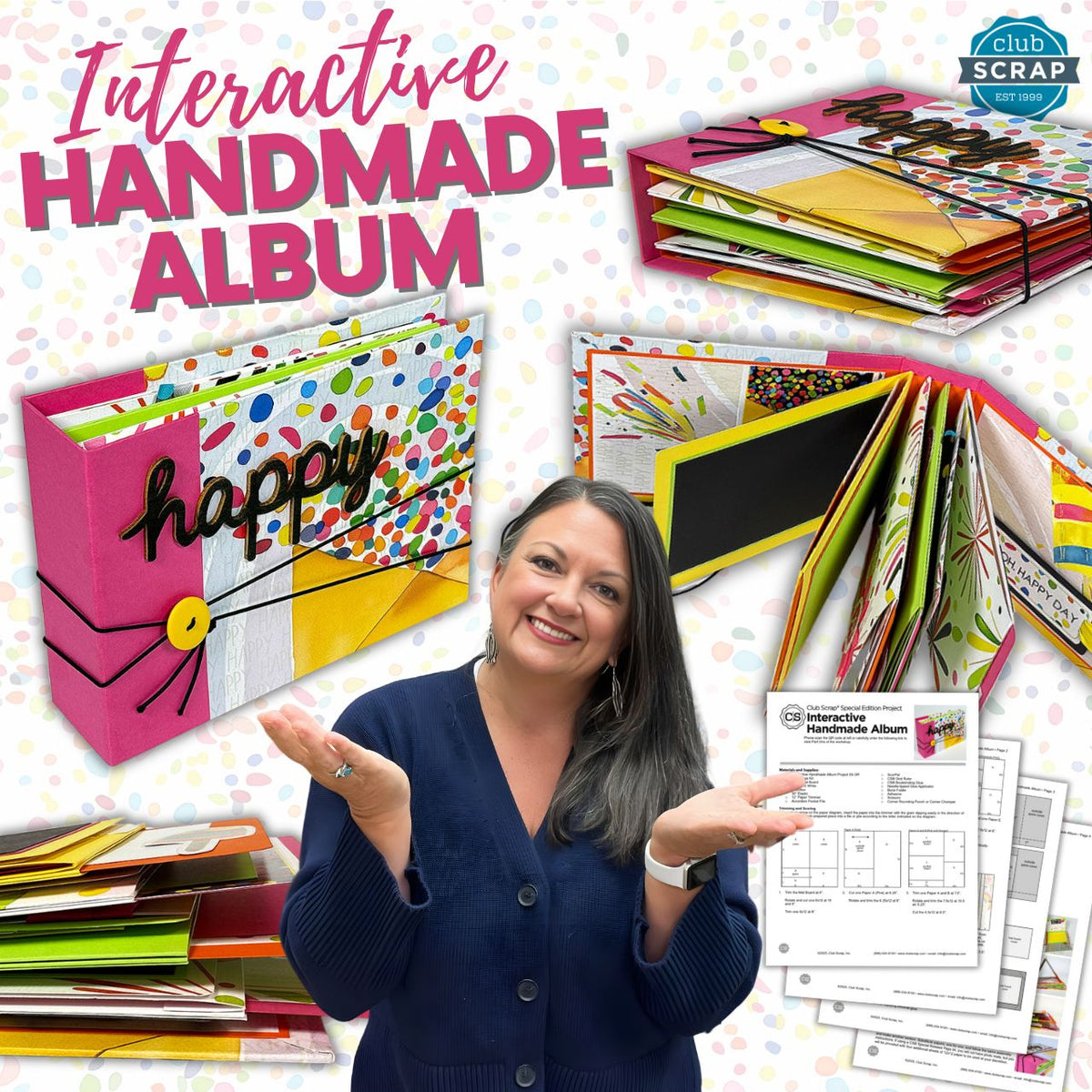 Interactive Handmade Album – Club Scrap